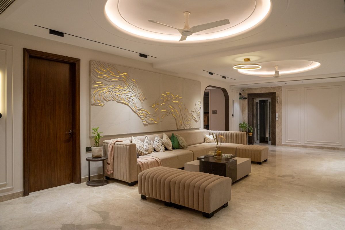 This Wood Home Interior Design Offers A Dialogue Between Human Touch ...