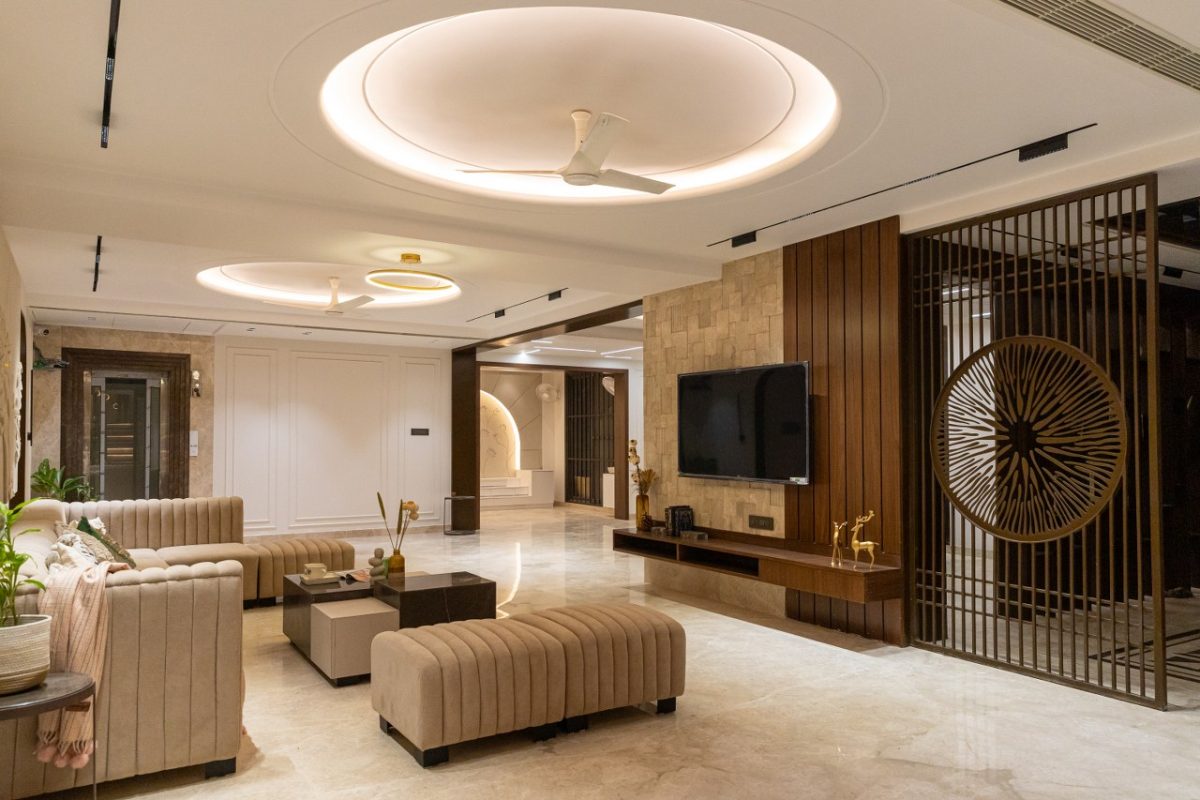 This Wood Home Interior Design Offers A Dialogue Between Human Touch ...