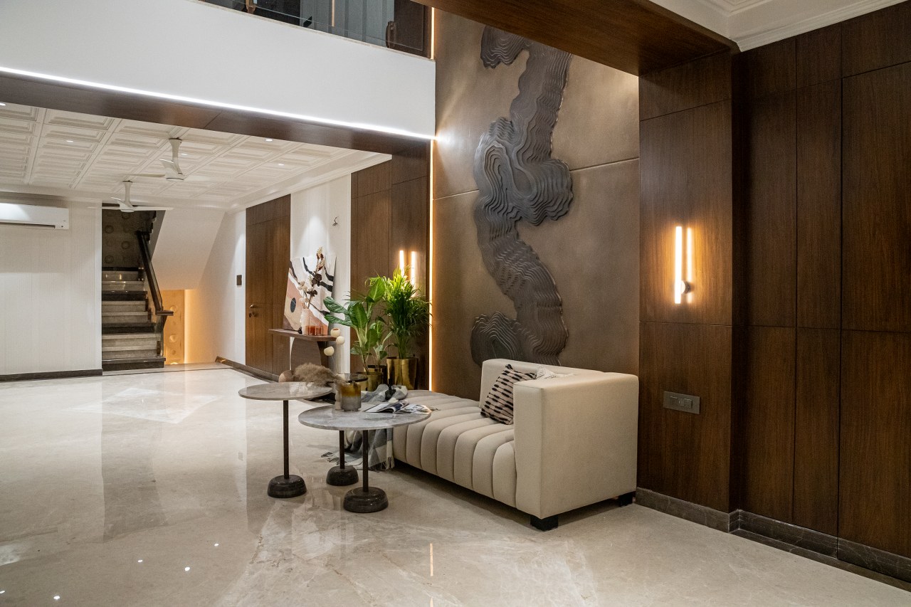 This Wood Home Interior Design Offers A Dialogue Between Human Touch ...