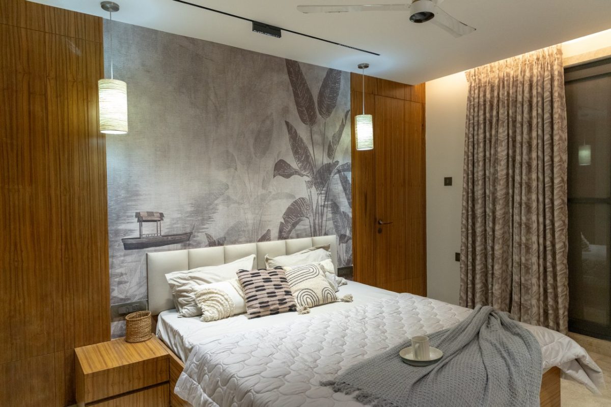 This Wood Home Interior Design Offers A Dialogue Between Human Touch ...