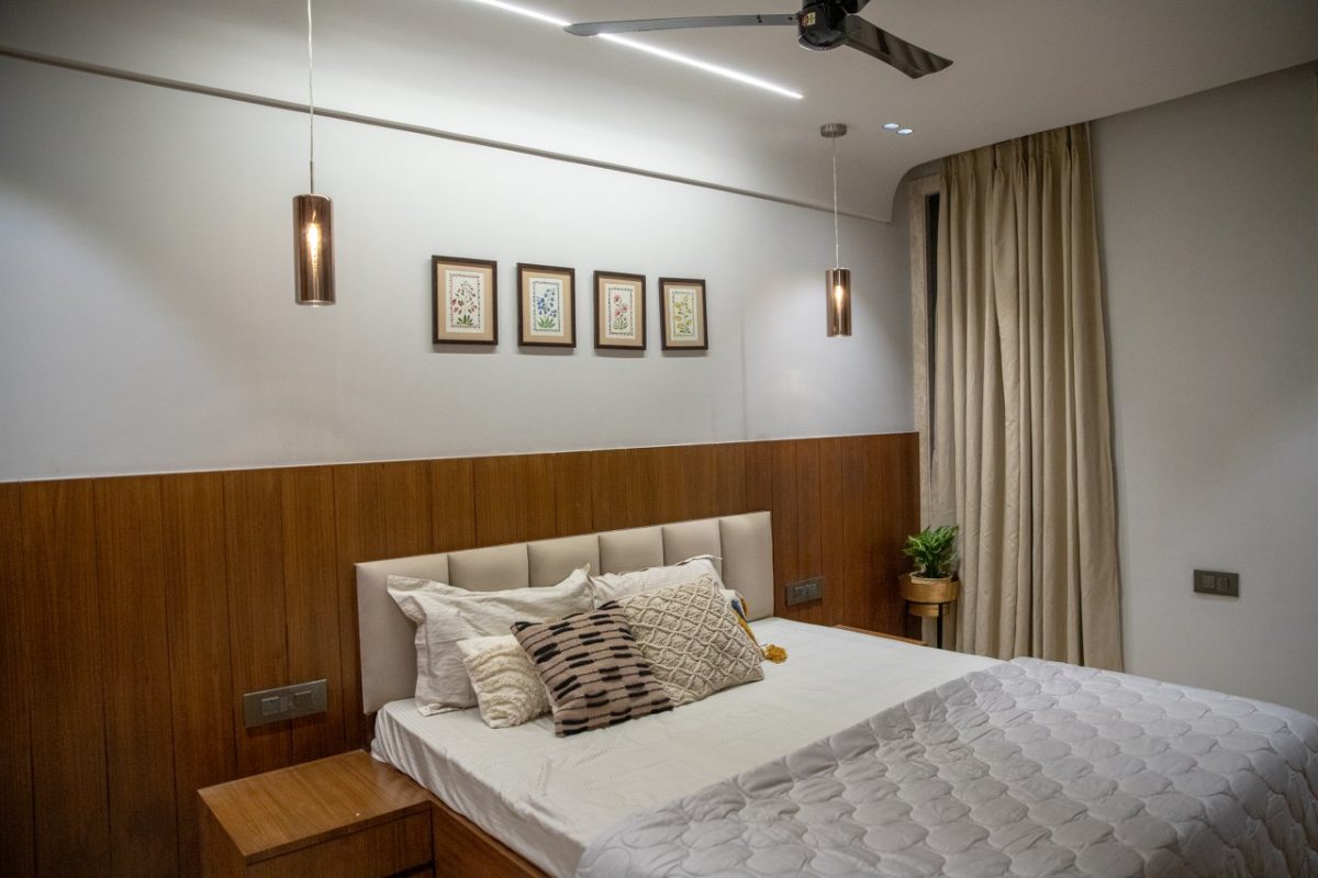 This Wood Home Interior Design Offers A Dialogue Between Human Touch ...