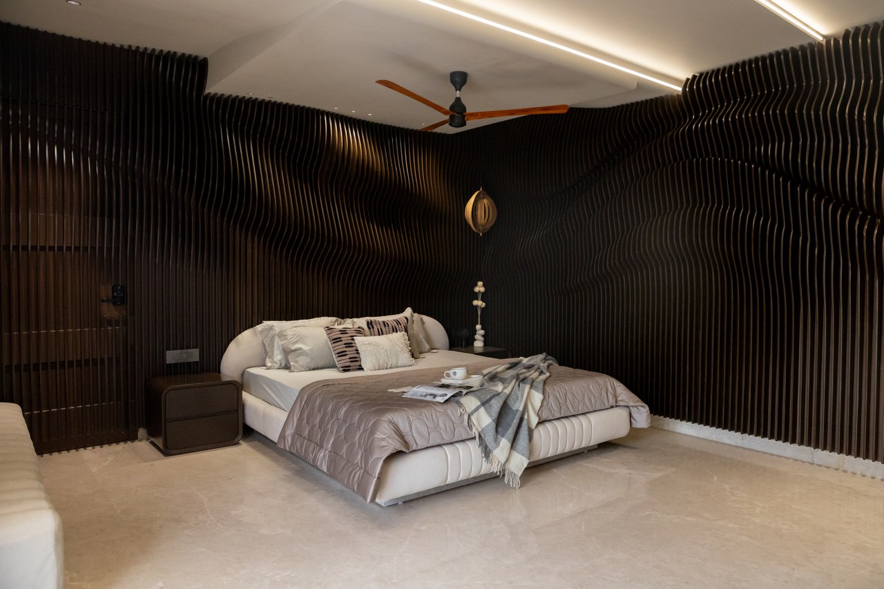 This Wood Home Interior Design Offers A Dialogue Between Human Touch ...