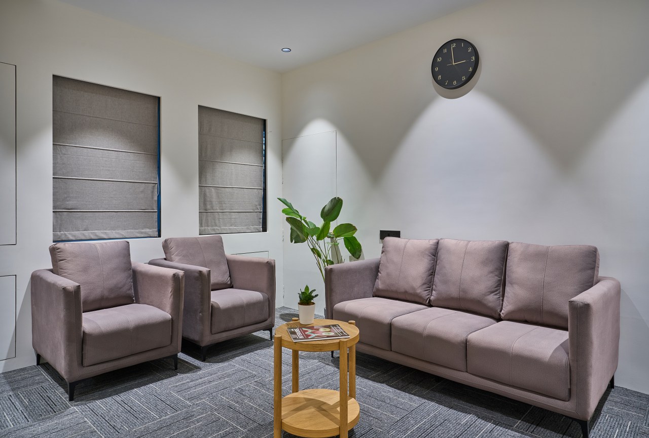 This Modern and Minimalistic Space Is A Government Office Design Done ...