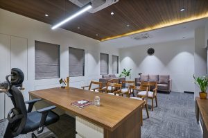 This Modern and Minimalistic Space Is A Government Office Design Done ...