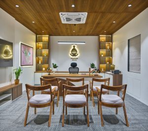 This Modern and Minimalistic Space Is A Government Office Design Done ...