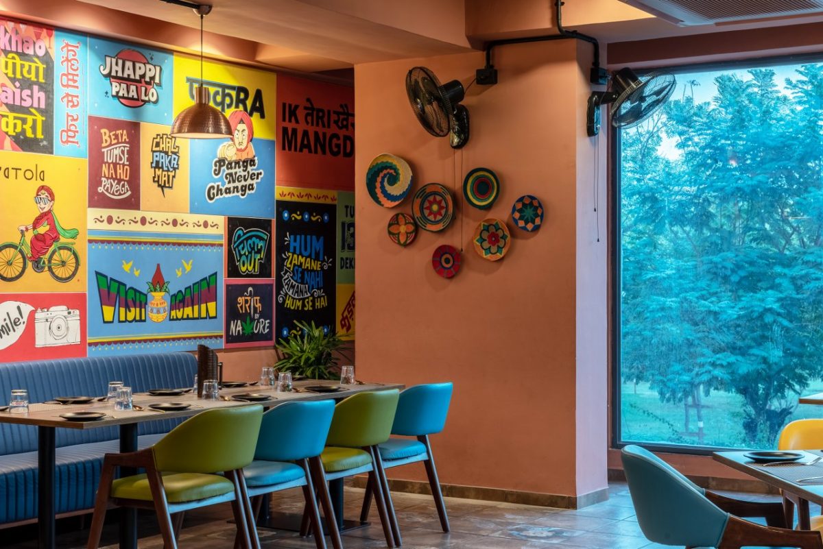 This Indian Restaurant Interiors Are Brought To Life with Punjabi Dhaba ...