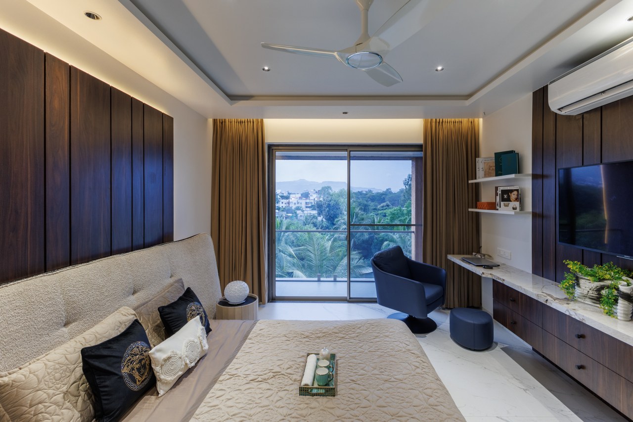 Luxury Modern Apartment Blends Two Homes Into One Elegant Space ...