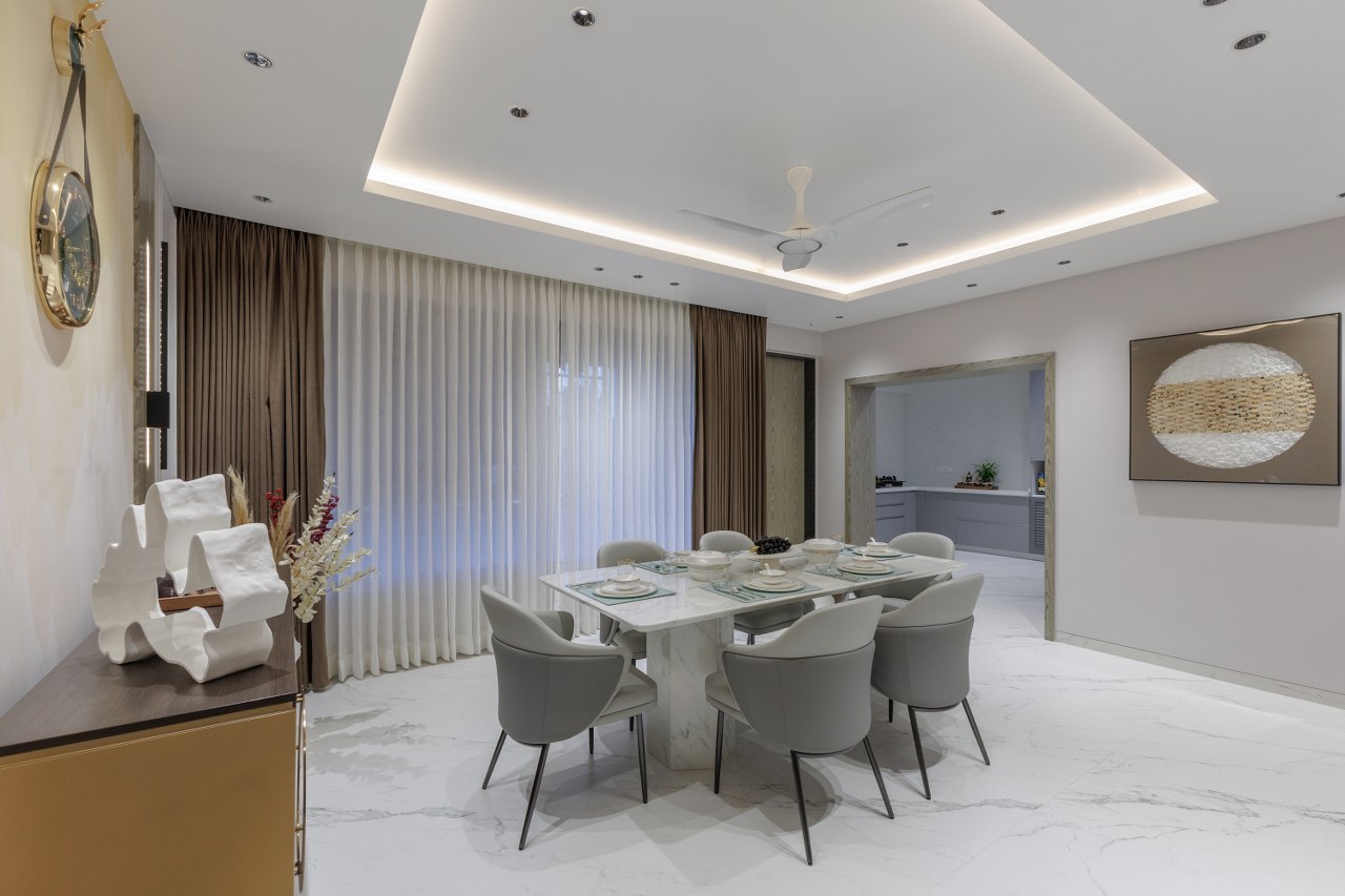 Luxury Modern Apartment Blends Two Homes Into One Elegant Space ...
