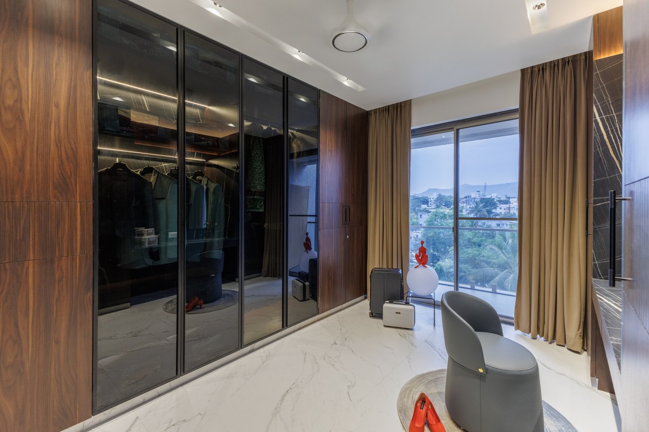 Luxury Modern Apartment Blends Two Homes Into One Elegant Space ...