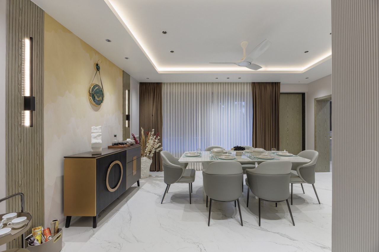 Luxury Modern Apartment Blends Two Homes Into One Elegant Space ...