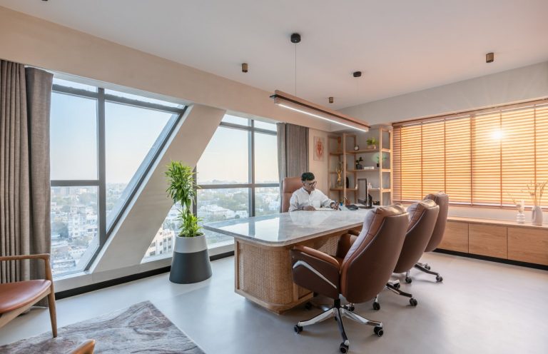 This Modern Interior Office Design Adapts to User Needs with Fluidity ...