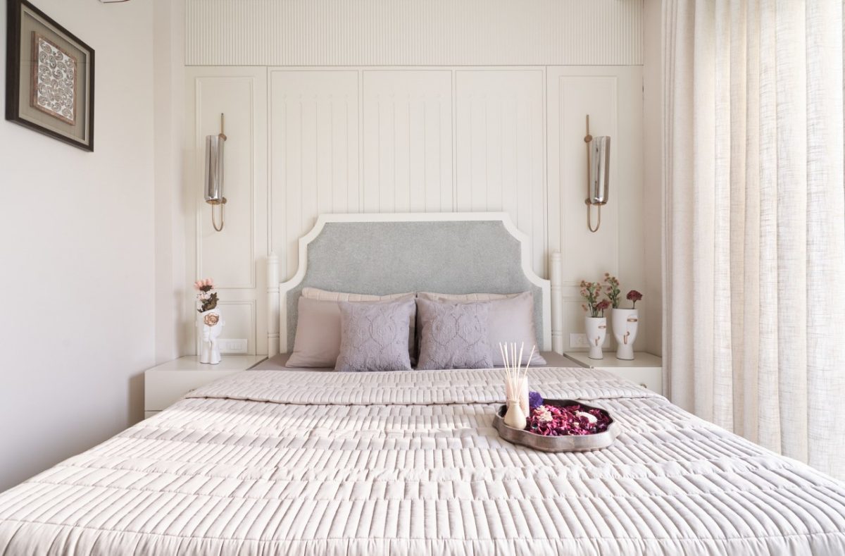 Neutral Interior Creates A Polished And Rich Look In Modern Home Design ...