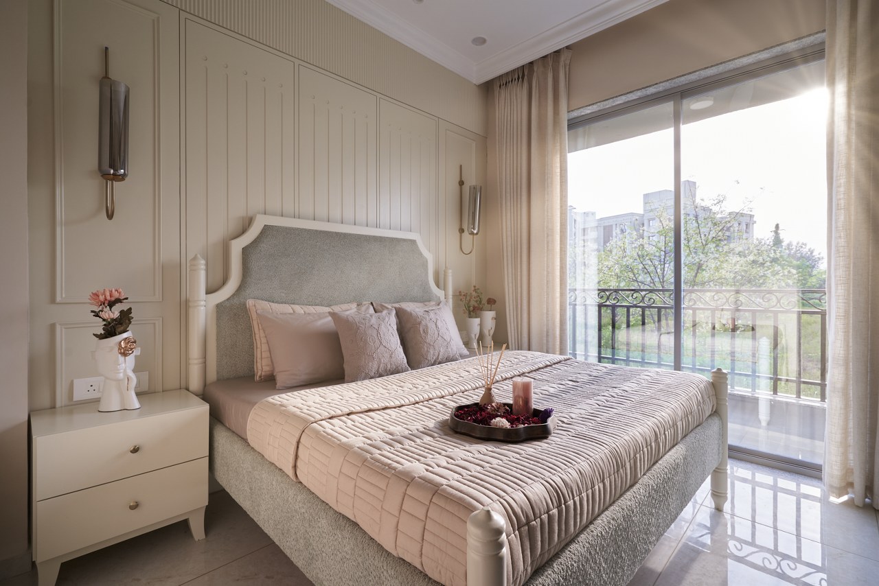 Neutral Interior Creates A Polished And Rich Look In Modern Home Design ...