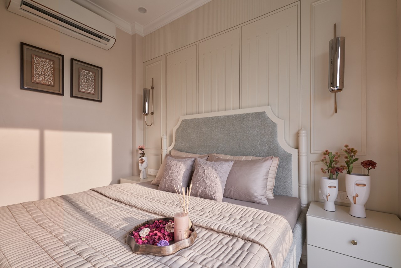 Neutral Interior Creates A Polished And Rich Look In Modern Home Design ...