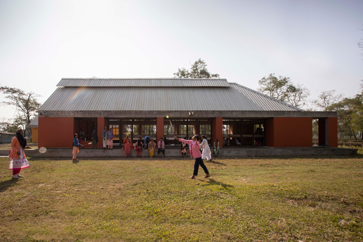 This Campus Uses A Pitched Roof Design To Connect Architecture With ...