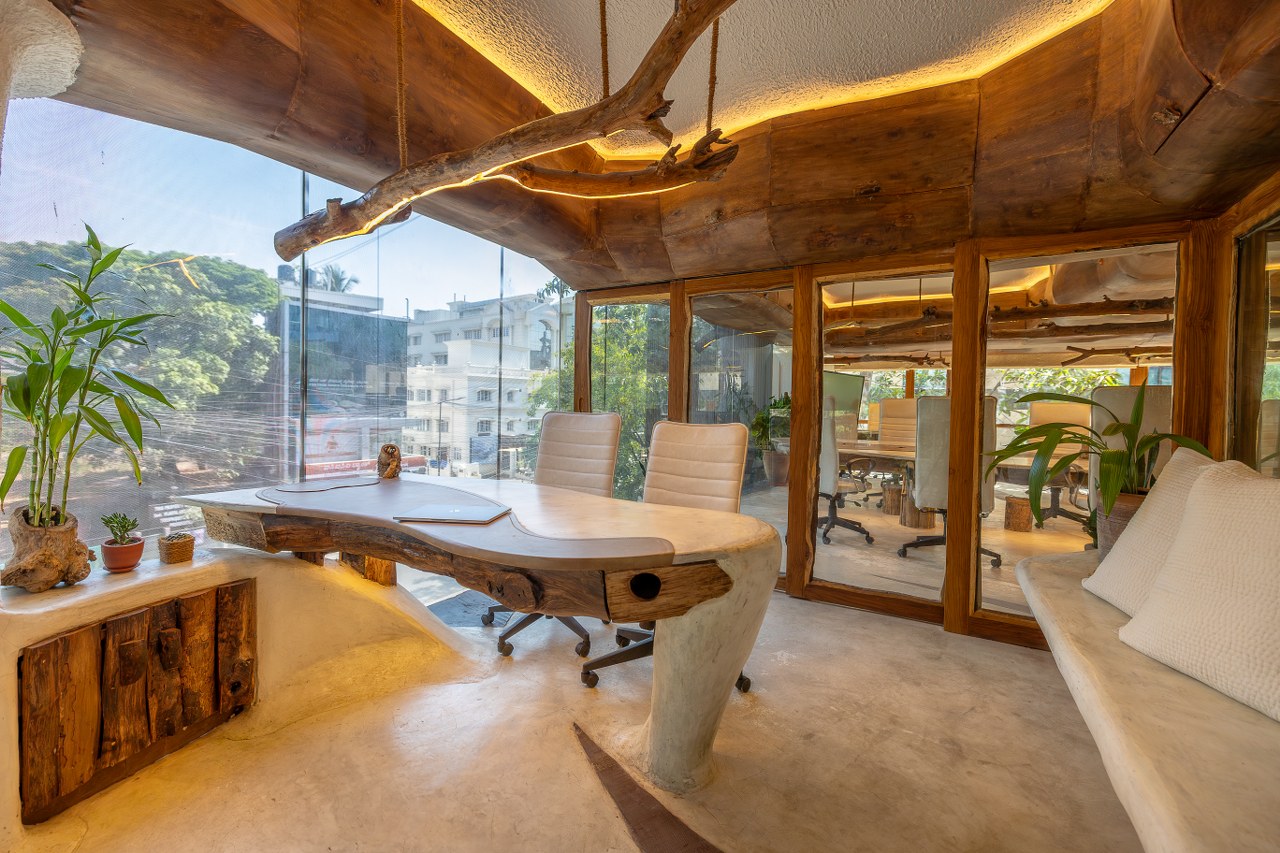 This Sustainable Workplace Encourages The Seamless Flow of Ideas and ...