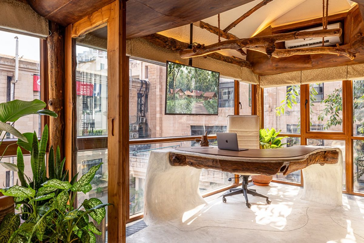 This Sustainable Workplace Encourages The Seamless Flow of Ideas and ...