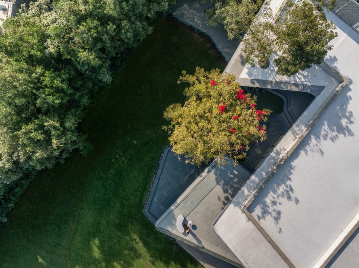 This T shaped House Design Allows Nature To Guide The Spatial Flow ...