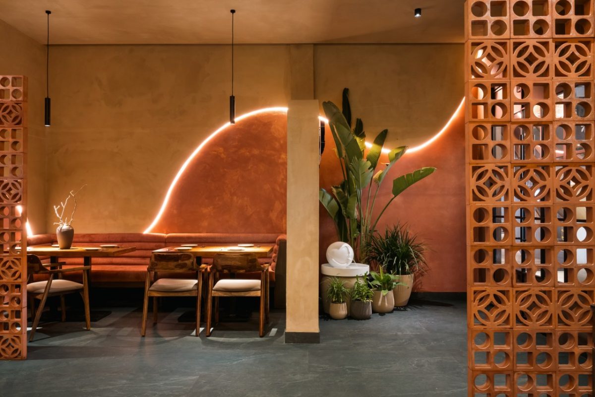 This Italian Restaurant Design Blends Warmth and Sophistication in Kolkata | Infinity Atelier