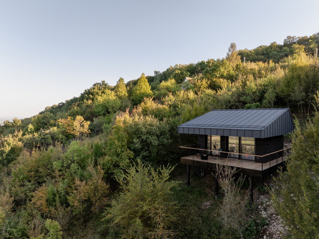 Console House's Modern Architecture Design Floats Above The Forest ...
