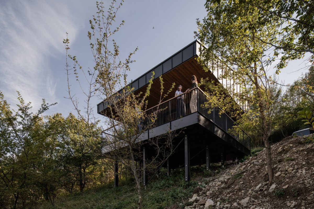 Console House’s Modern Architecture Design Floats Above The Forest ...