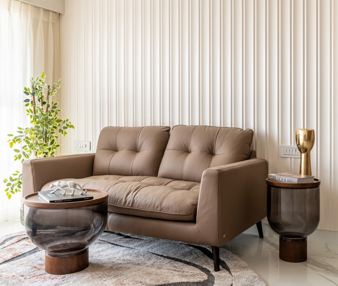 This 2BHK Home Redefines Modern Flat Design with Luxury and Comfort ...