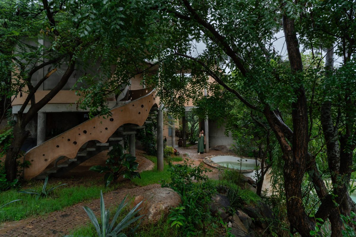 This Organic House Rolls into the Vibrant Green Landscape Naturally ...
