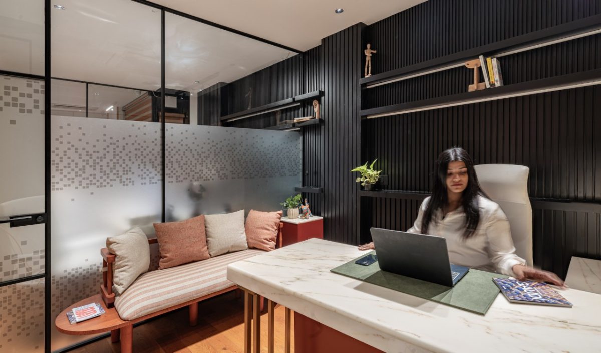 This Simple Office Interior Is Rooted In Precision | Discover_Patterns