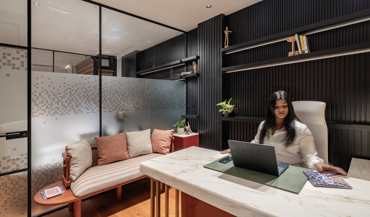 This Simple Office Interior Is Rooted In Precision | Discover_Patterns