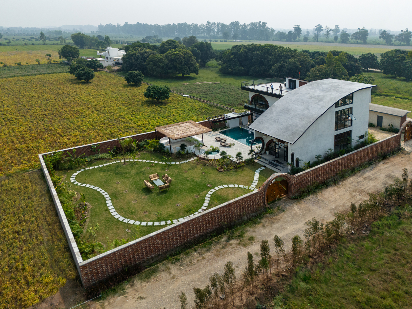 Whispering Arc is a Vernacular Farmhouse Rooted in the Poetry of Place ...