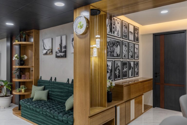 Warm Interior Design Defines The Soul of This Elegant 4BHK Project ...