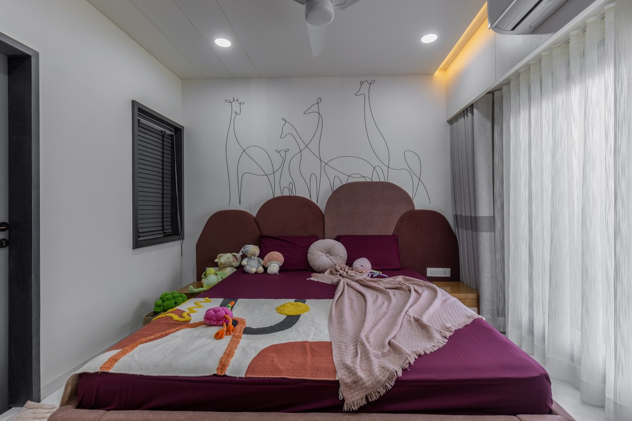 Warm Interior Design Defines The Soul of This Elegant 4BHK Project ...