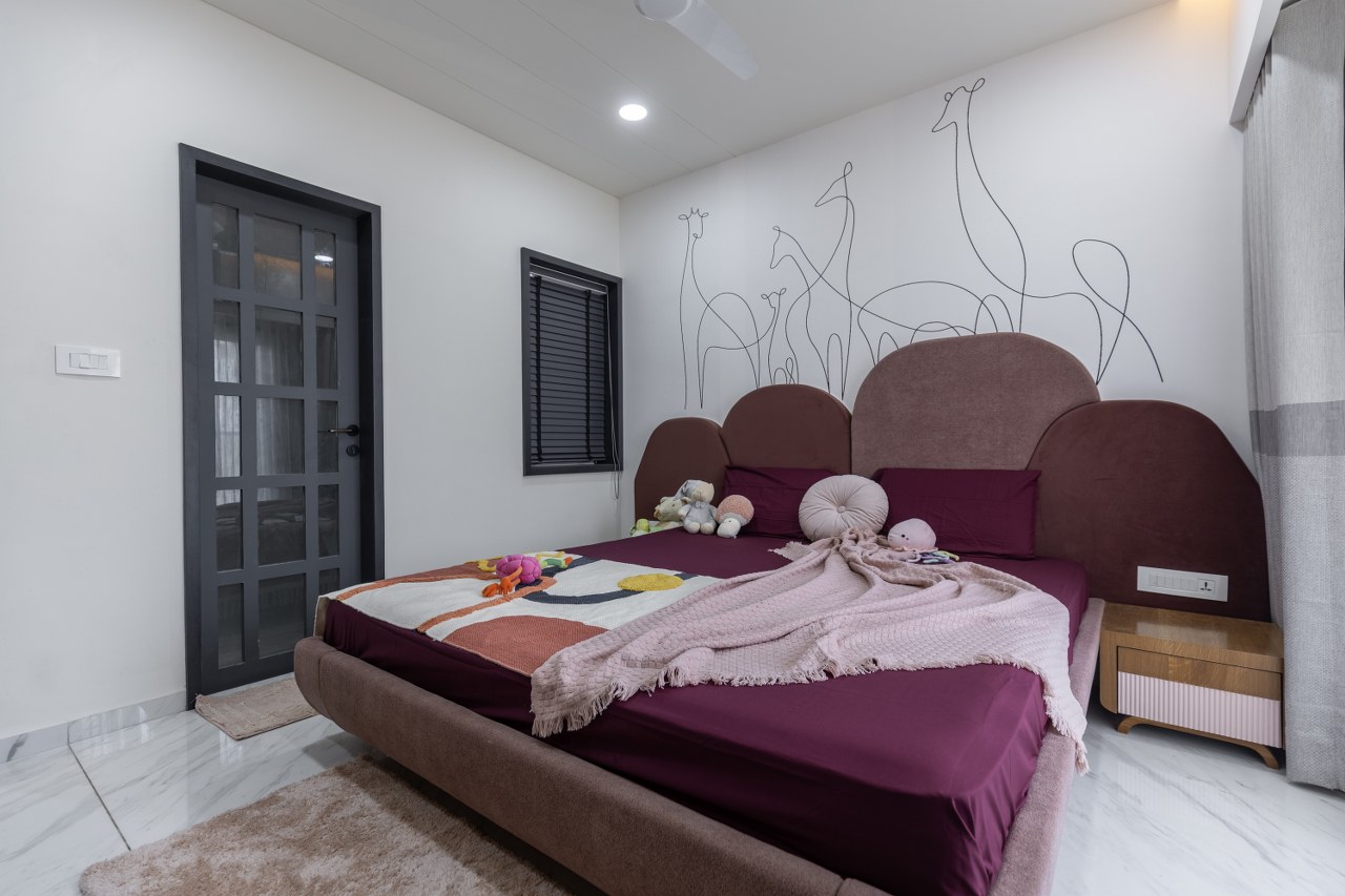 Warm Interior Design Defines The Soul of This Elegant 4BHK Project ...