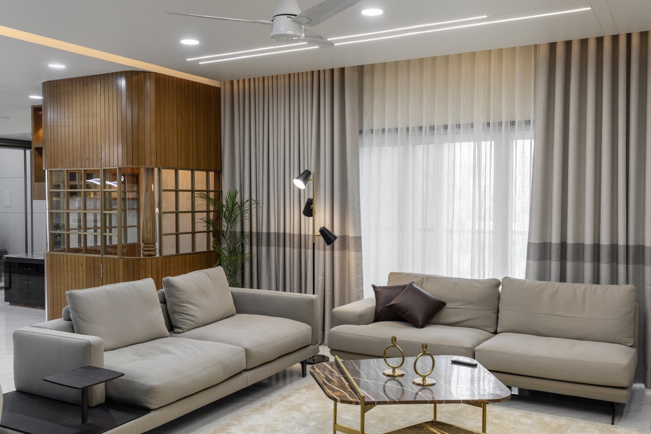 Warm Interior Design Defines The Soul of This Elegant 4BHK Project ...