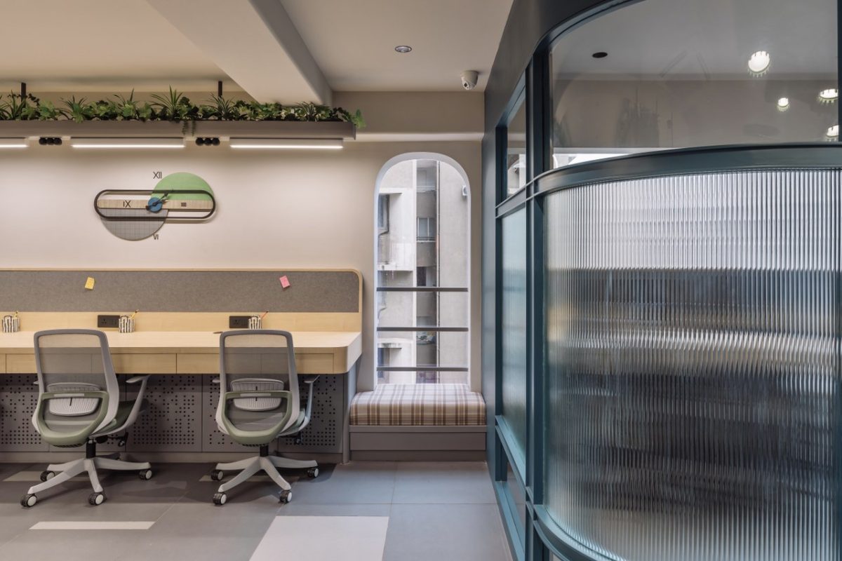 Offbeat Oasis Is A Bold Language In Commercial Office Design | Amogh ...