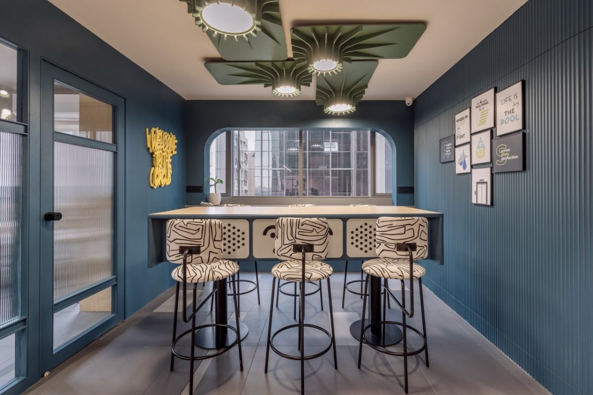 Offbeat Oasis Is A Bold Language In Commercial Office Design | Amogh ...