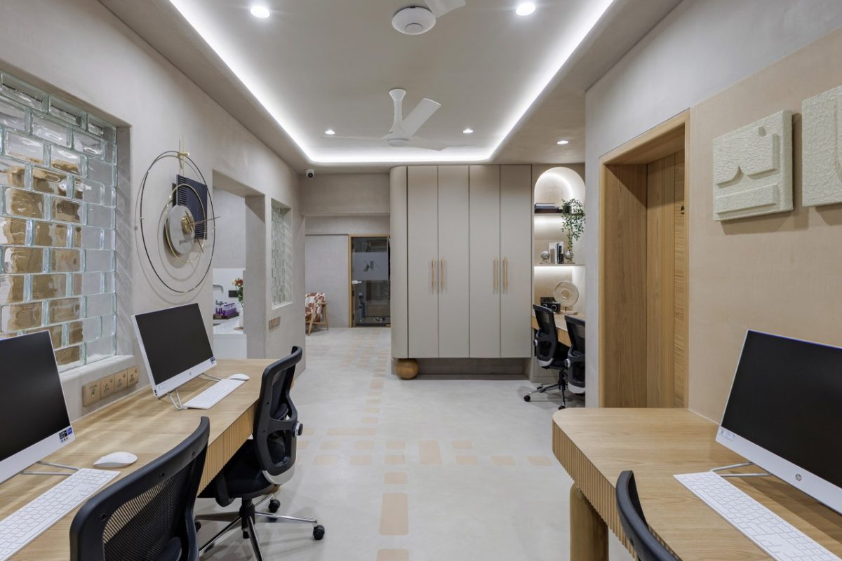 Terra Tales is a Minimal Office Interior Design Rooted in Stillness and ...