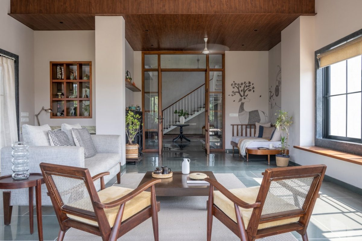 This Stone-Clad Villa is an Inviting Showcase of Modern Rustic Houses ...