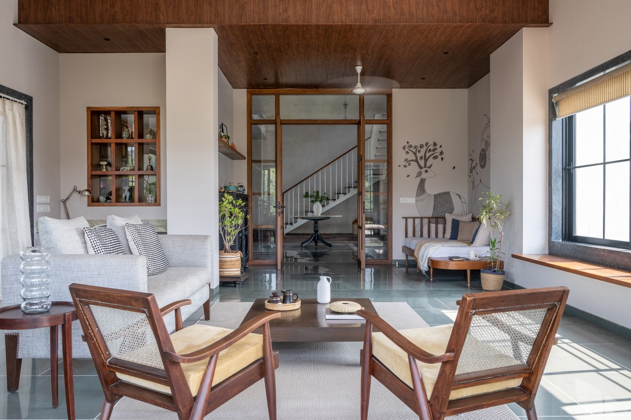 This Stone-Clad Villa is an Inviting Showcase of Modern Rustic Houses ...