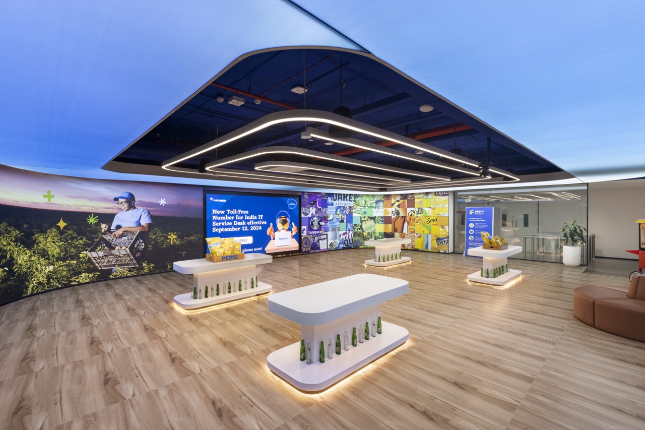 The PepsiCo Hyderabad Office is a Space Full of Possibilities and ...