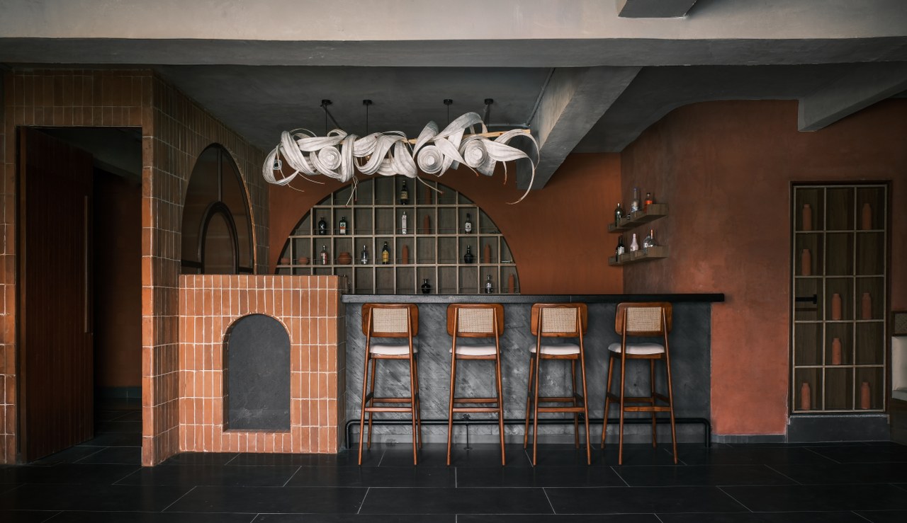 Terracotta Interiors Elevate the Narrative of This Immersive Dining ...