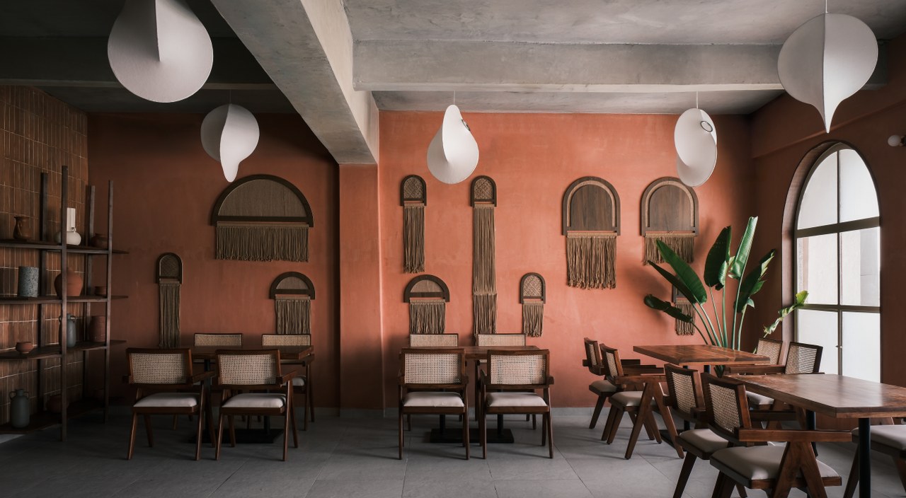 Terracotta Interiors Elevate the Narrative of This Immersive Dining ...