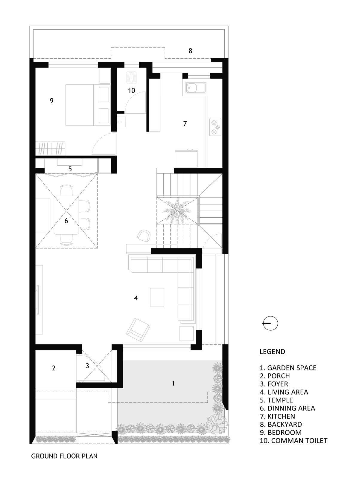 This Open Plan House Design Embraces Modesty | Flamingo Architects