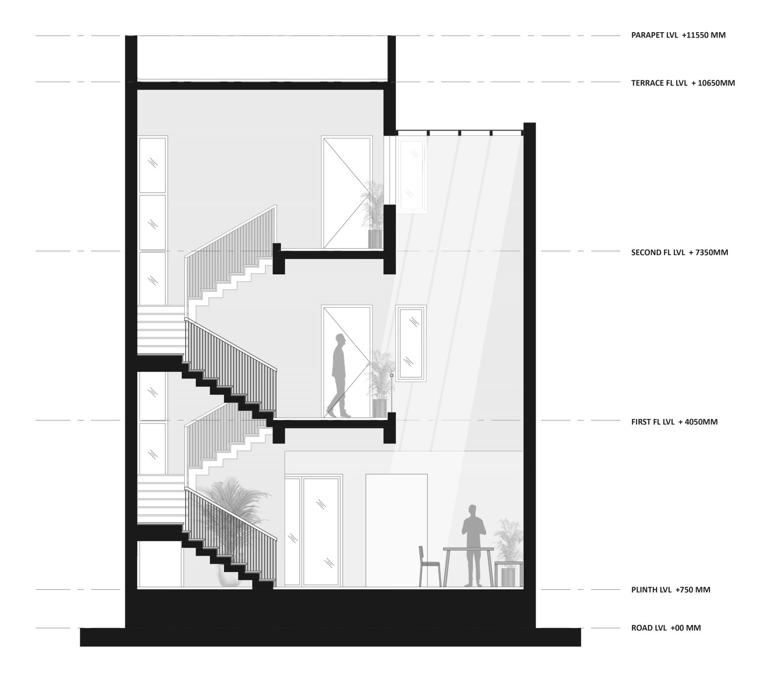 This Open Plan House Design Embraces Modesty | Flamingo Architects