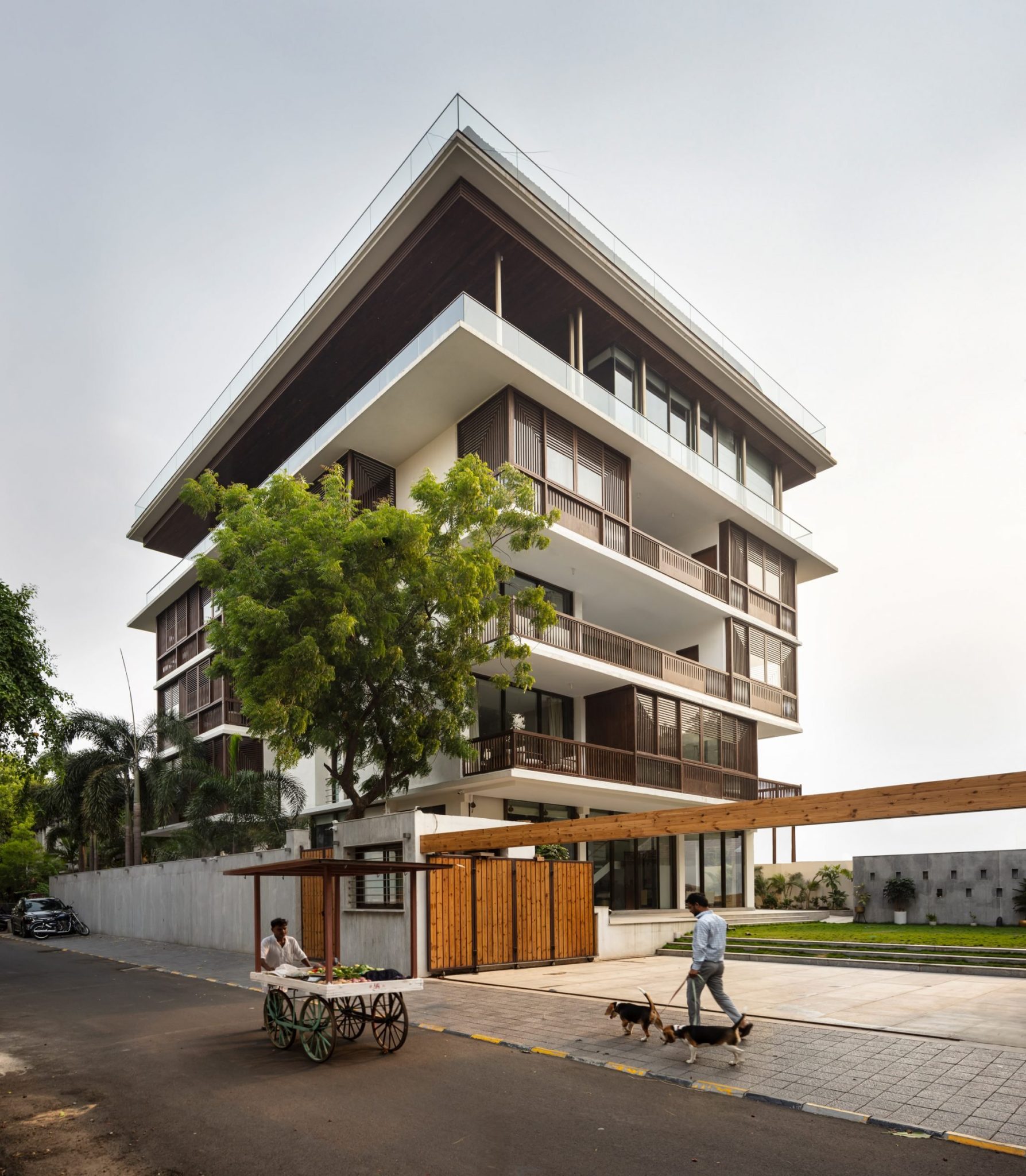 This 5 Storey Building Takes Inspiration From Haveli | SJK Architects