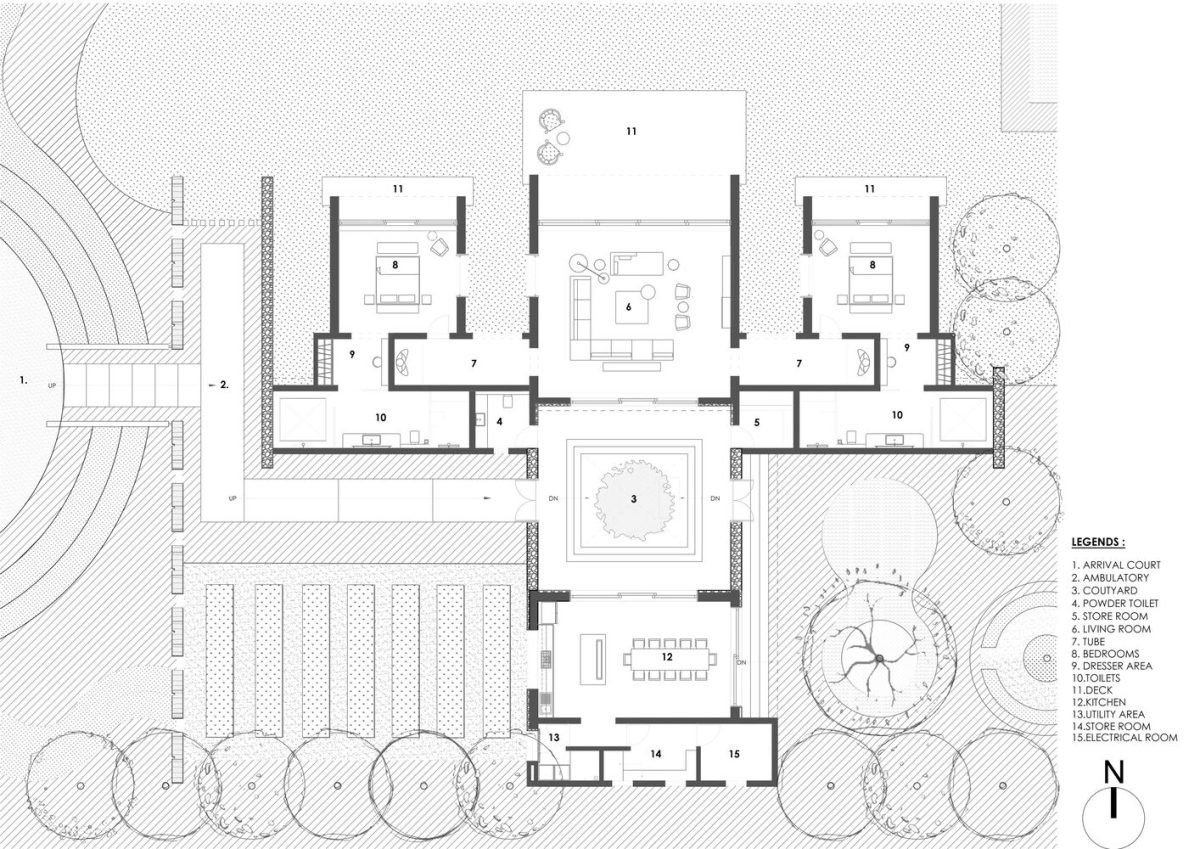 Vault House Accentuates Timeless Living Environment | MS DESIGN STUDIO