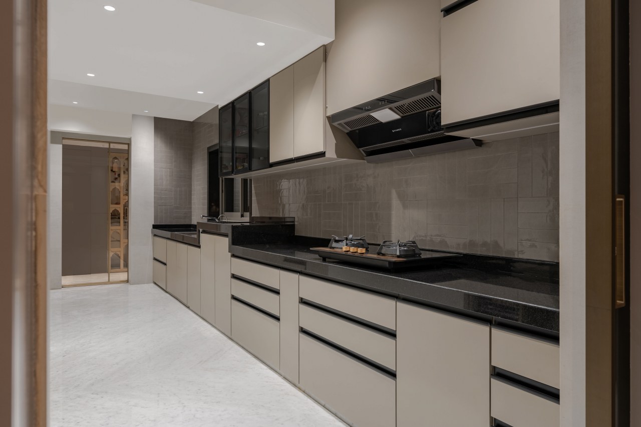 This Home Extension Integrates Fluidity with Marble Floor Design | AB ...