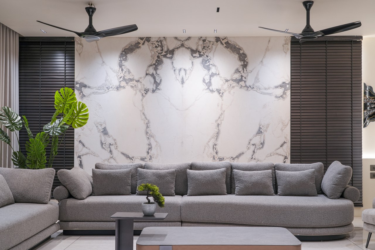 This Modern Flat Interior Design Focuses on Less is More Philosophy ...