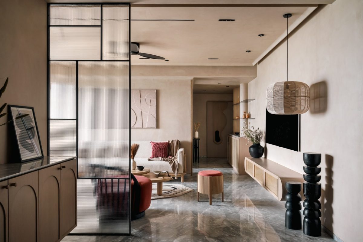 This House Elegantly Composes Neutral Tone Colors | Archaic Design Studio