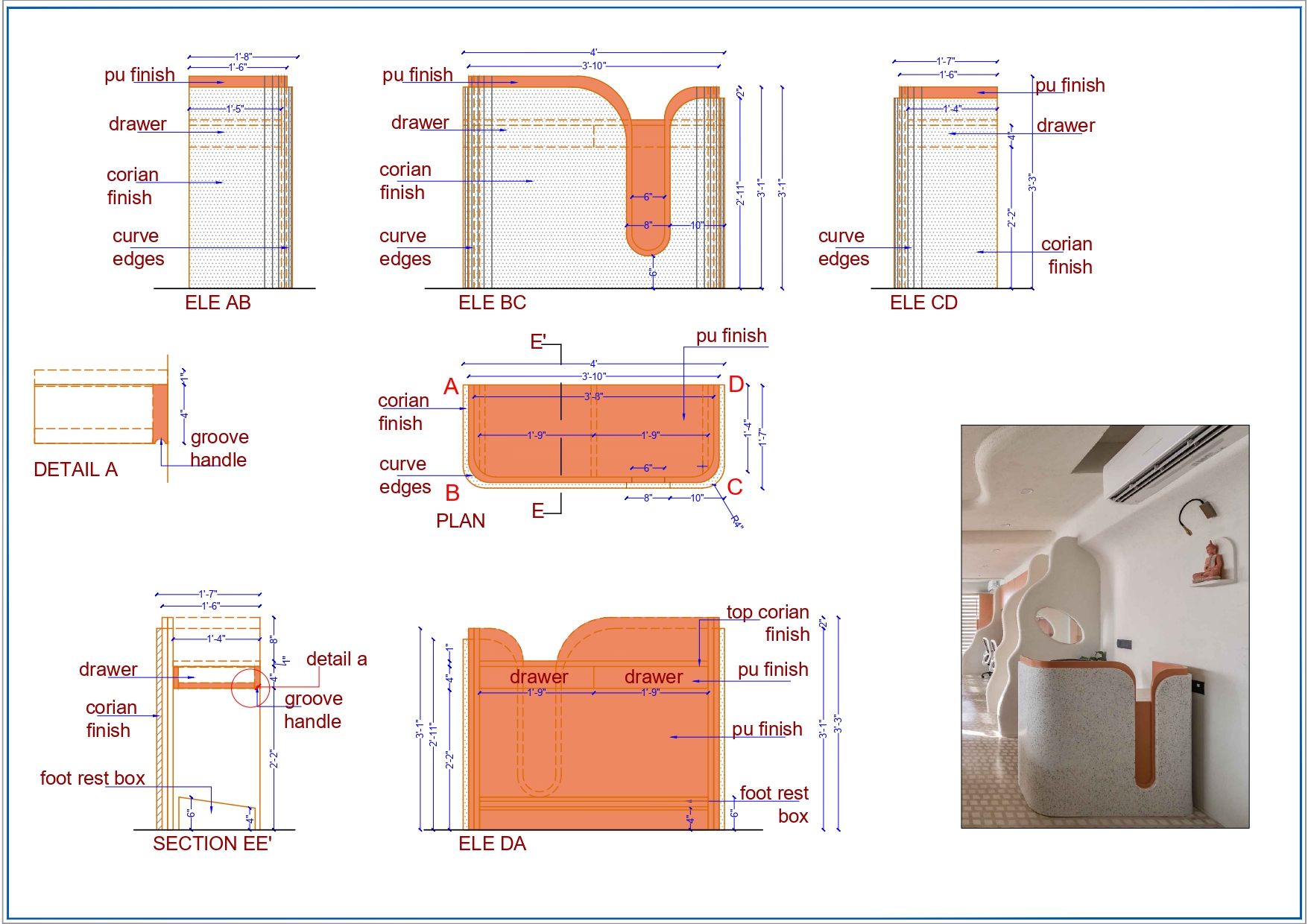 With Focus on Ergonomic Design, This Office Space Breaks Monotony | Marigold Interiors
